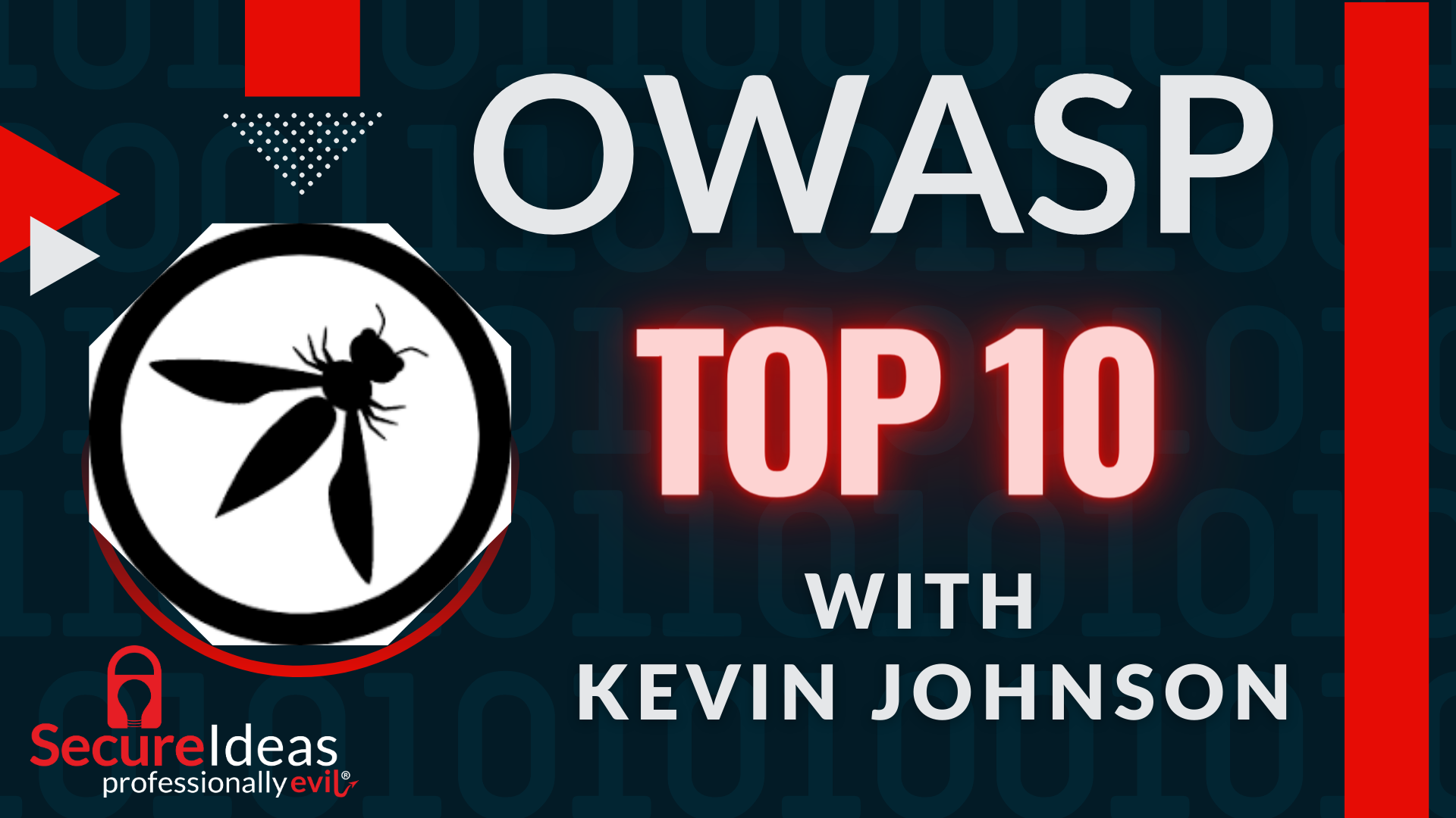 Owasp Top 10 W Kevin Johnson Antisyphon Training