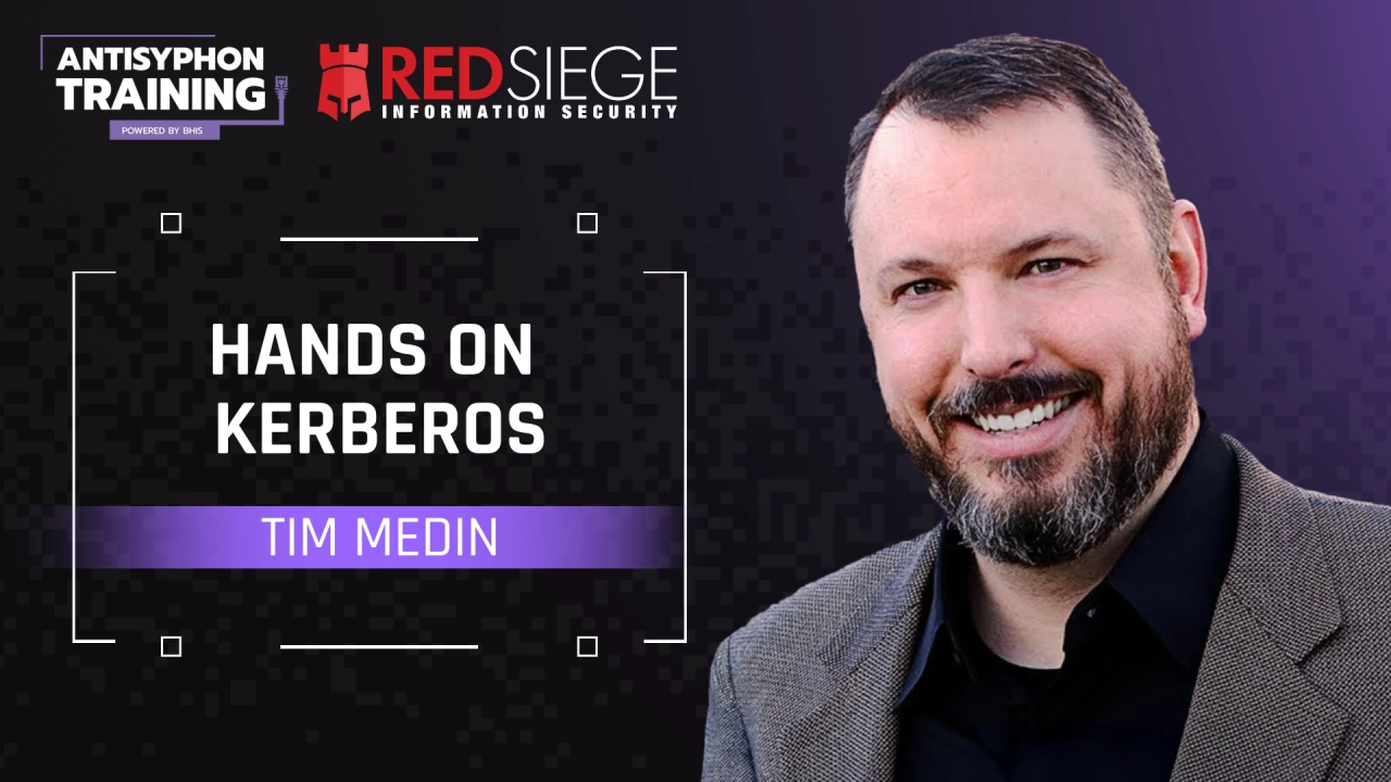 Workshop: Hands on Kerberos - Antisyphon Training